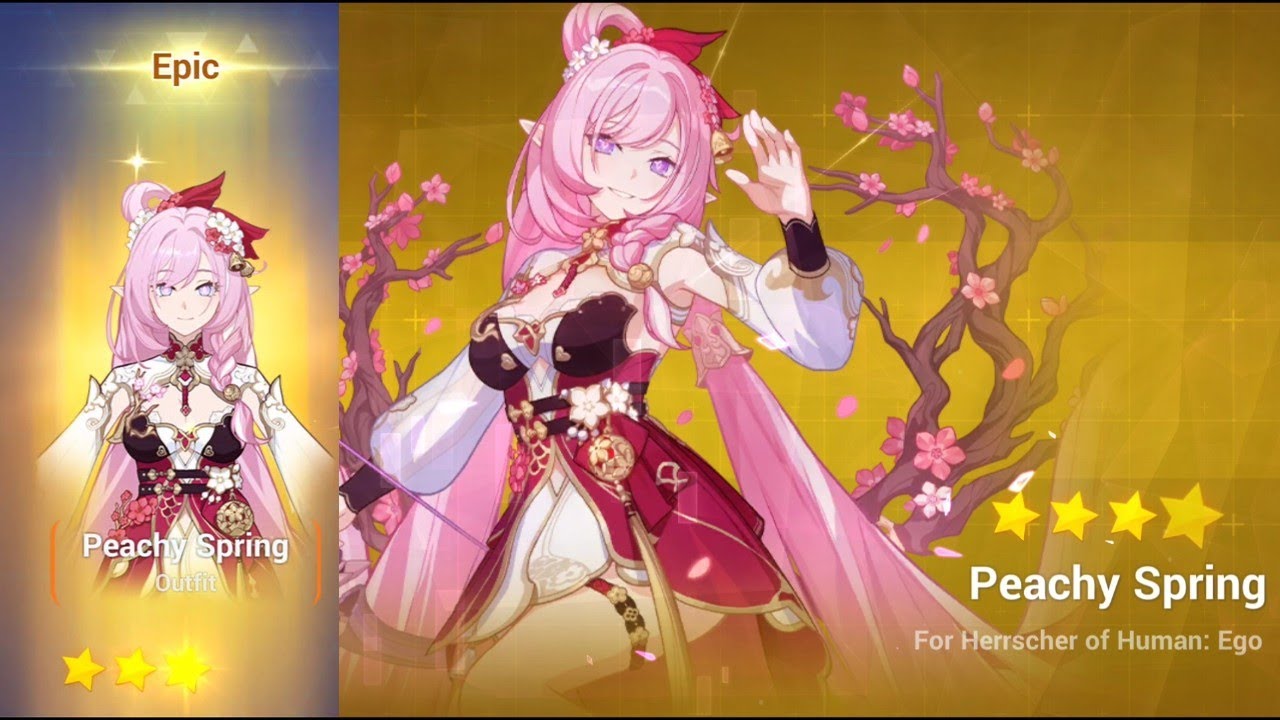 Obteniendo el Outfit De HOH: Peachy Spring . . . [Honkai Impact 3rd ...