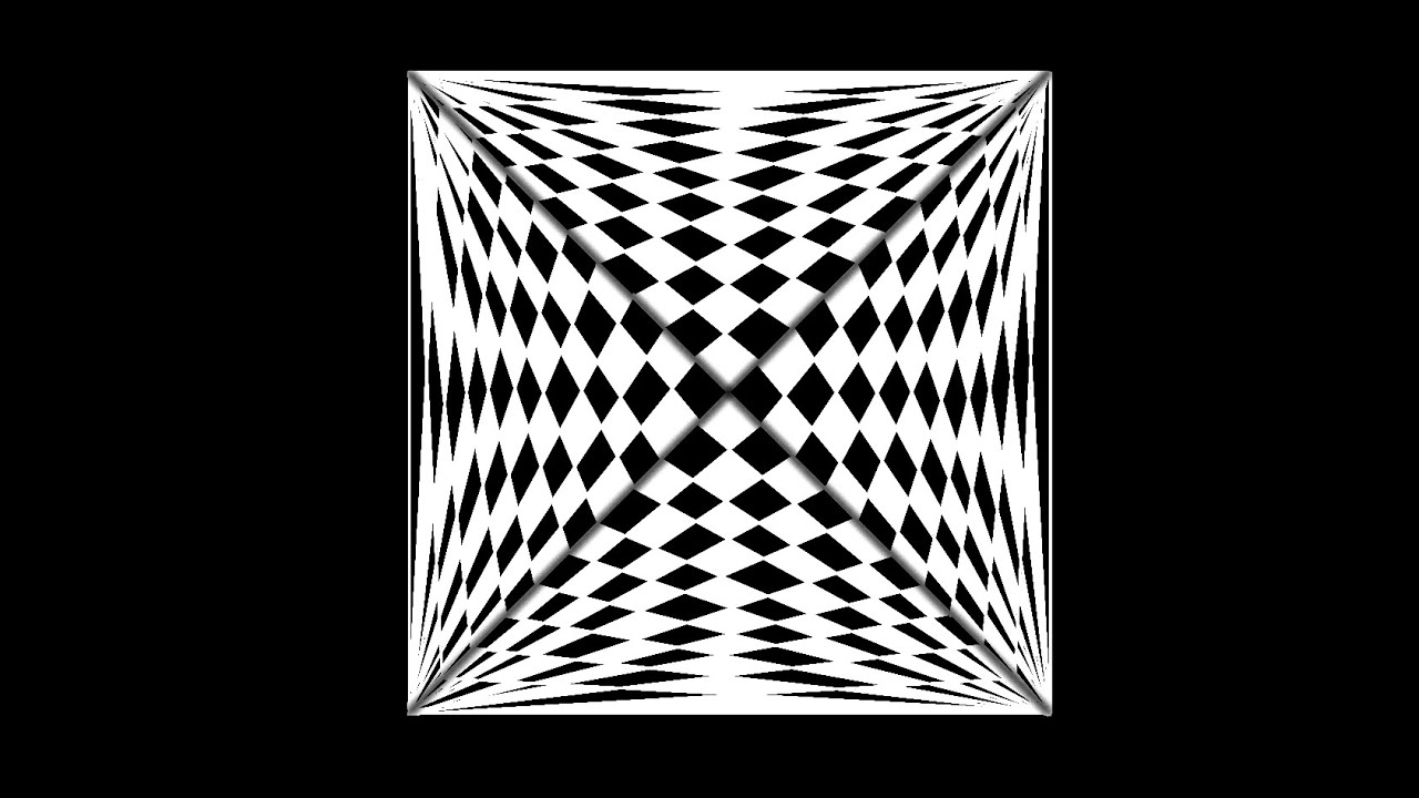 OP ART How to draw optical illusion art | Geometric art #04 - YouTube