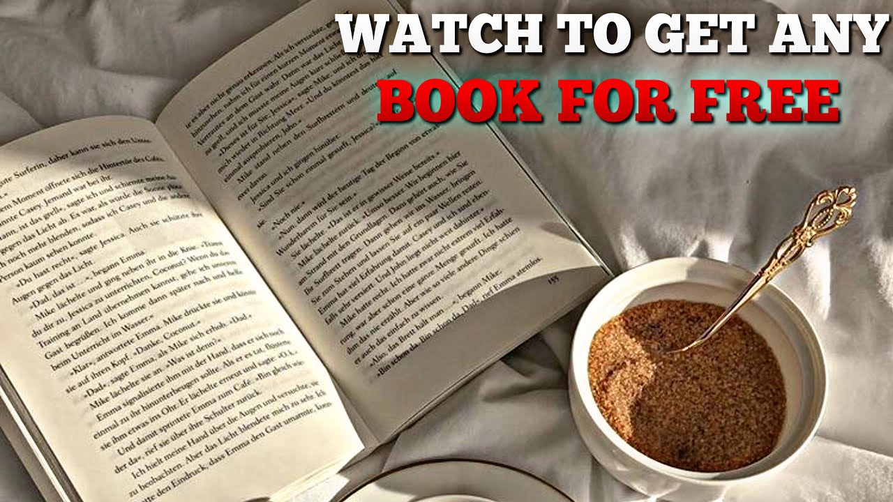How to get any book for free - YouTube