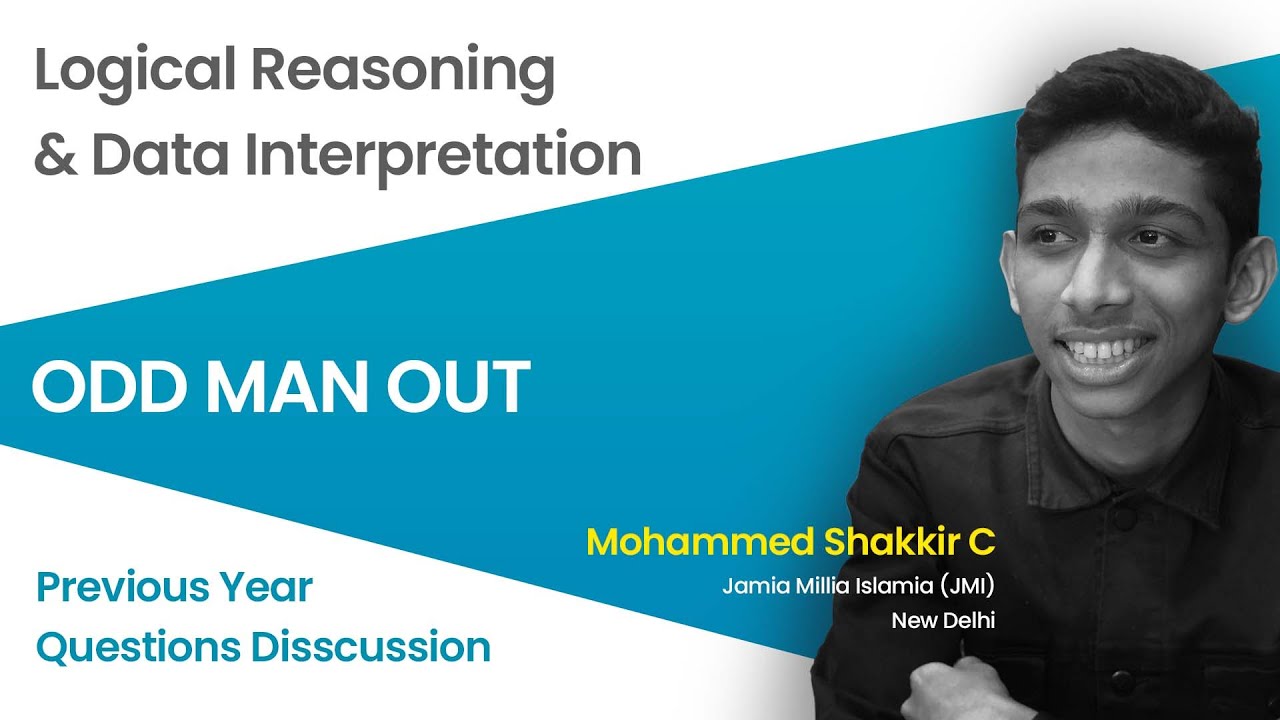 Odd Man Out I Previous Year Question I Logical Reasoning&Data ...