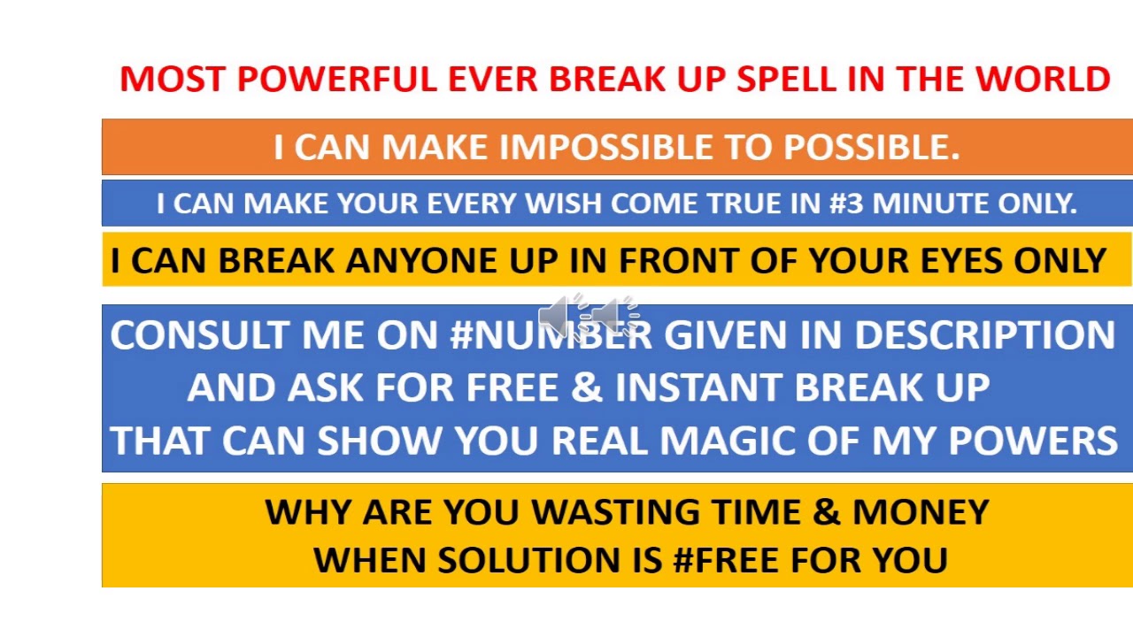 Break Them Up & Return My Lover Spell Free | Easy Break up Spells in ...