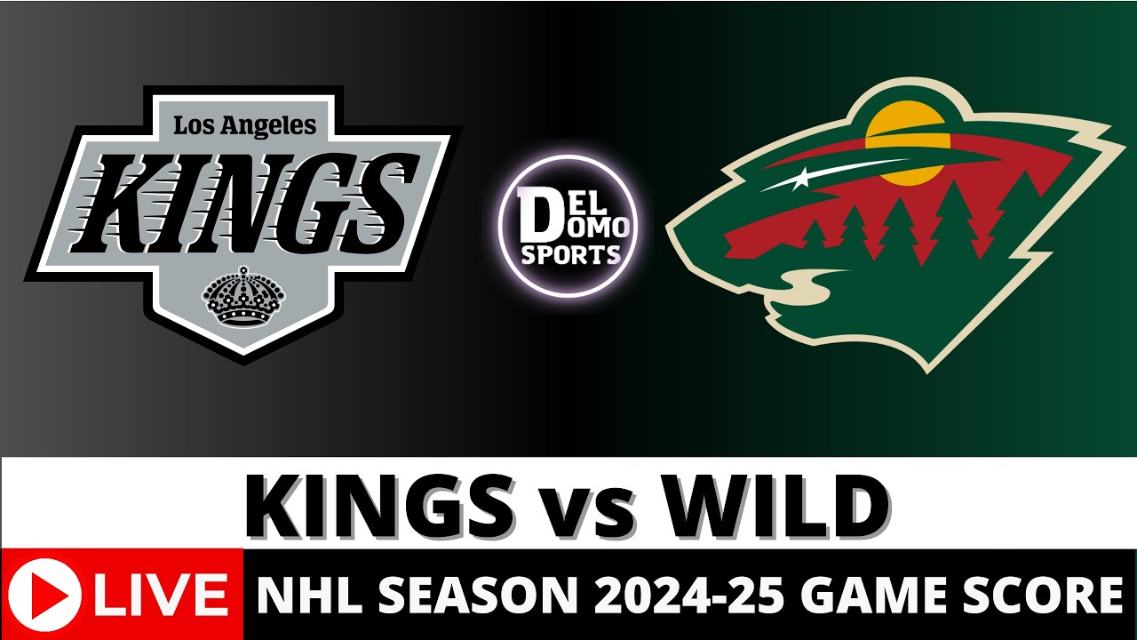 LOS ANGELES KINGS VS MINNESOTA WILD LIVE 🏒 NHL Game Score Radio Play-by ...