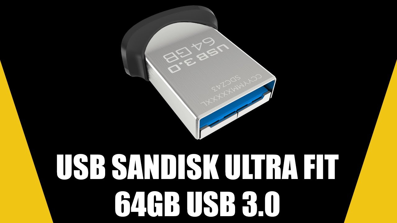 Unboxing/Review - Pendrive SanDisk Ultra Fit 64GB 150MB/s USB 3.0 - YouTube