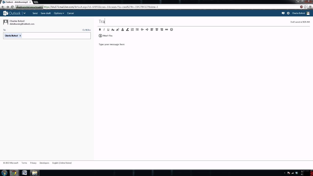 Outlook Outbox - YouTube