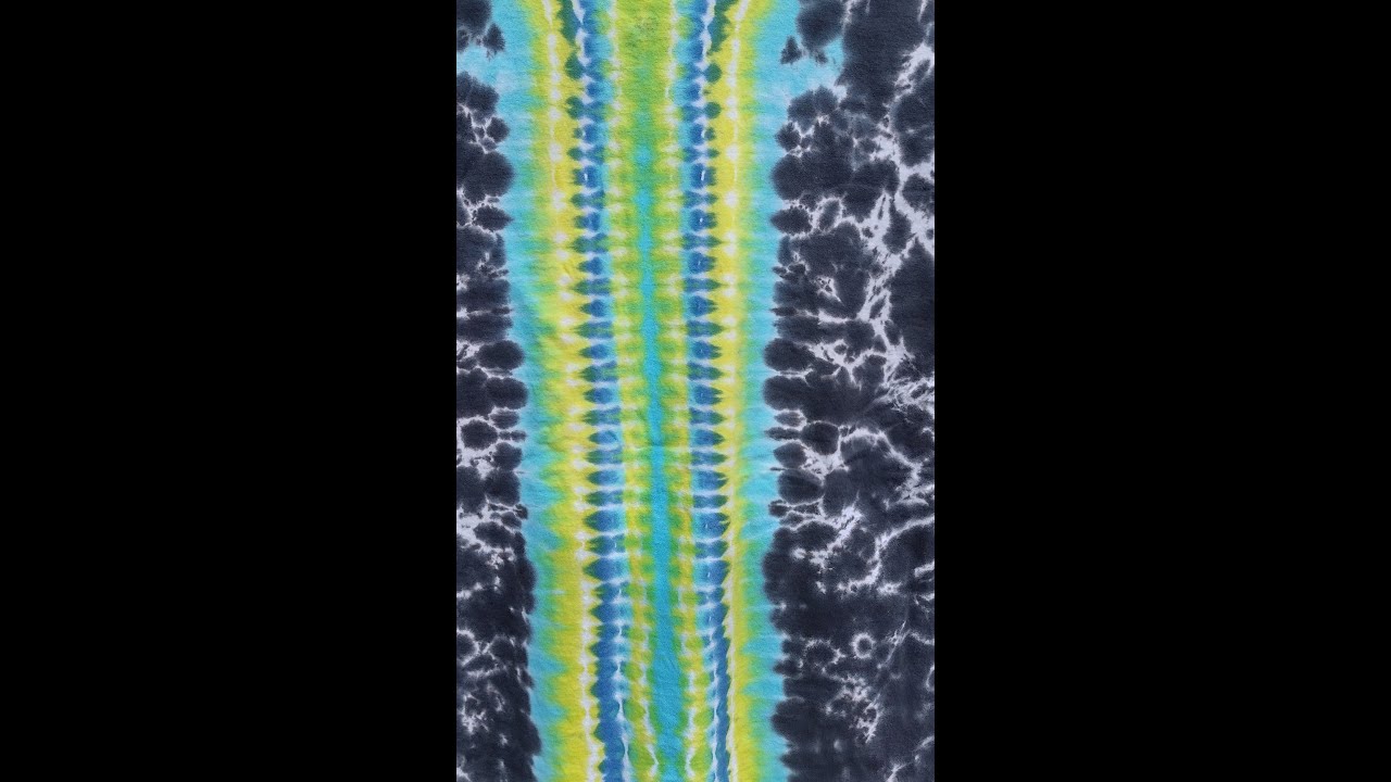 EPS 98: Tie Dye Gradient Bullseye with Spine - YouTube