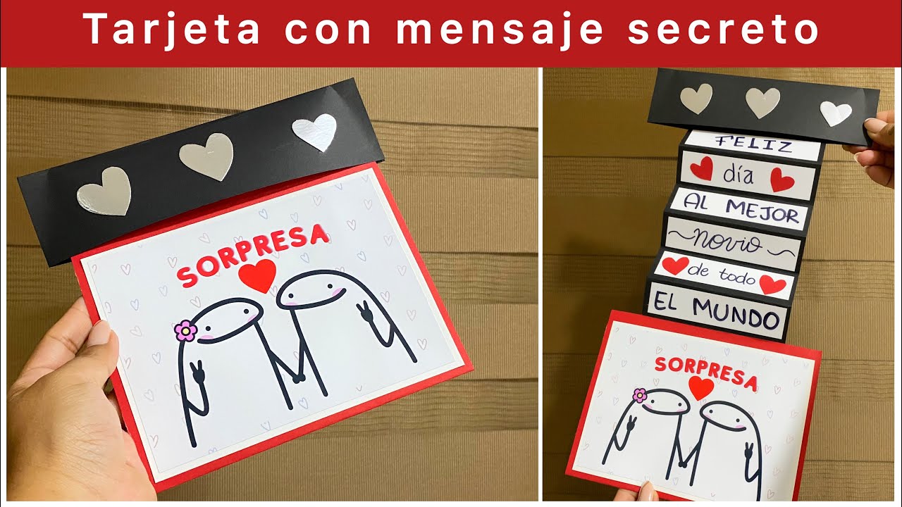 Tarjeta Expandible De Flork Con Mensaje Secreto De Amor Tammy Memo ... Tarjeta Expandible De Flork Con Mensaje Secreto De Amor Tammy Memo ...