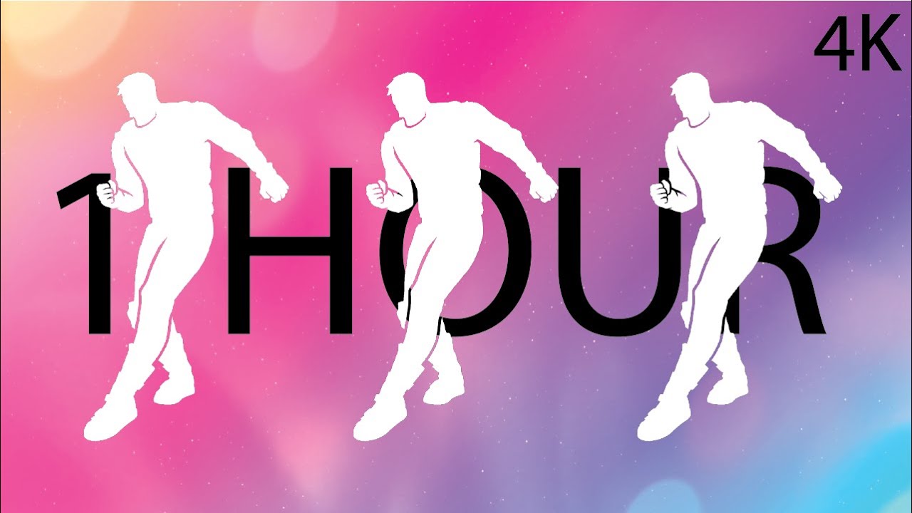Fortnite Side Shuffle | 1 Hour | 4k | New Emote! - YouTube