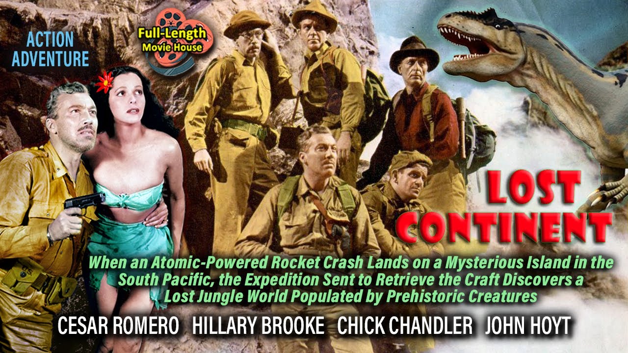 Lost Continent (1951) — Action Adventure Science-Fiction / Cesar Romero, Hillary Brooke, John ...