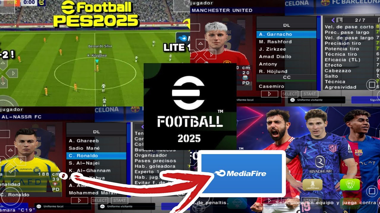 eFootball PES 2025 PPSSPP 2025 FULL UPDATE!! |PES 2025 FULL KITS 25 ...