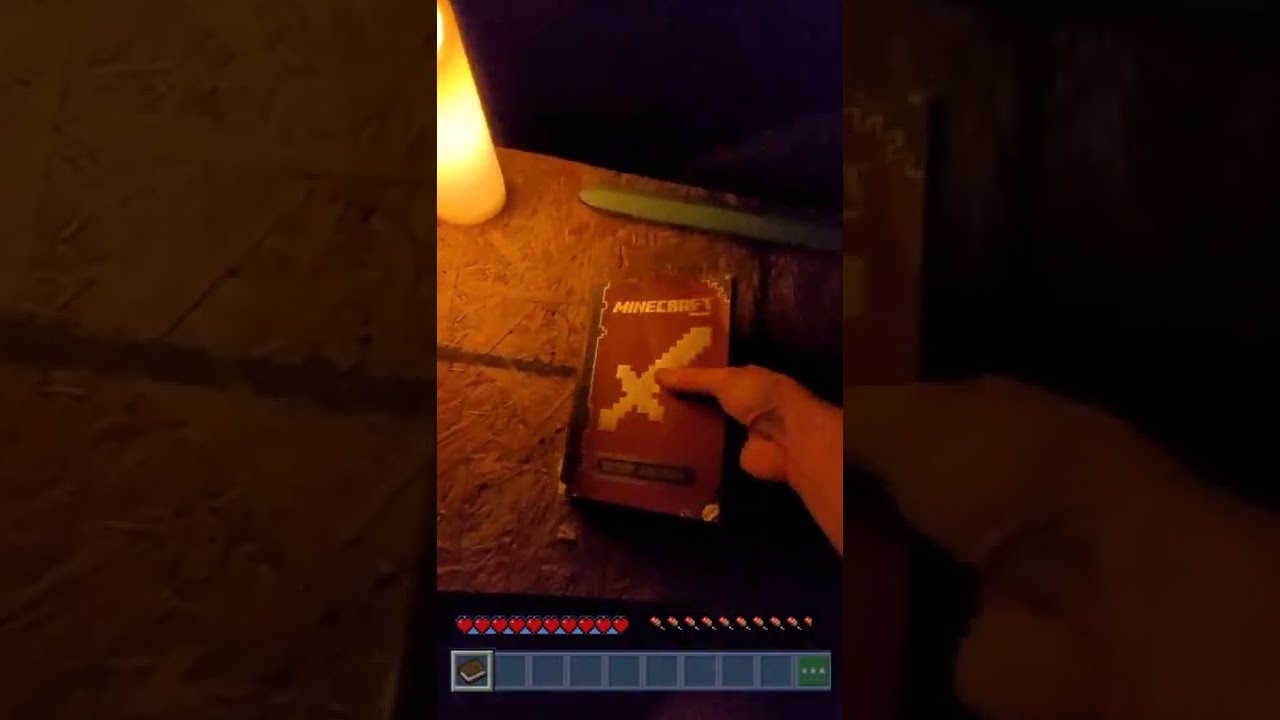 Minecraft Irl: Book - YouTube