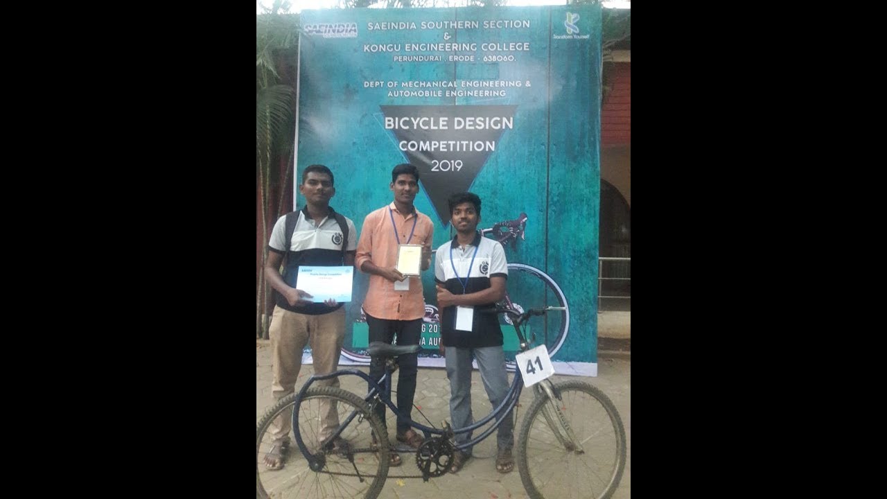 SAE BICYCLE COMPETITION - YouTube