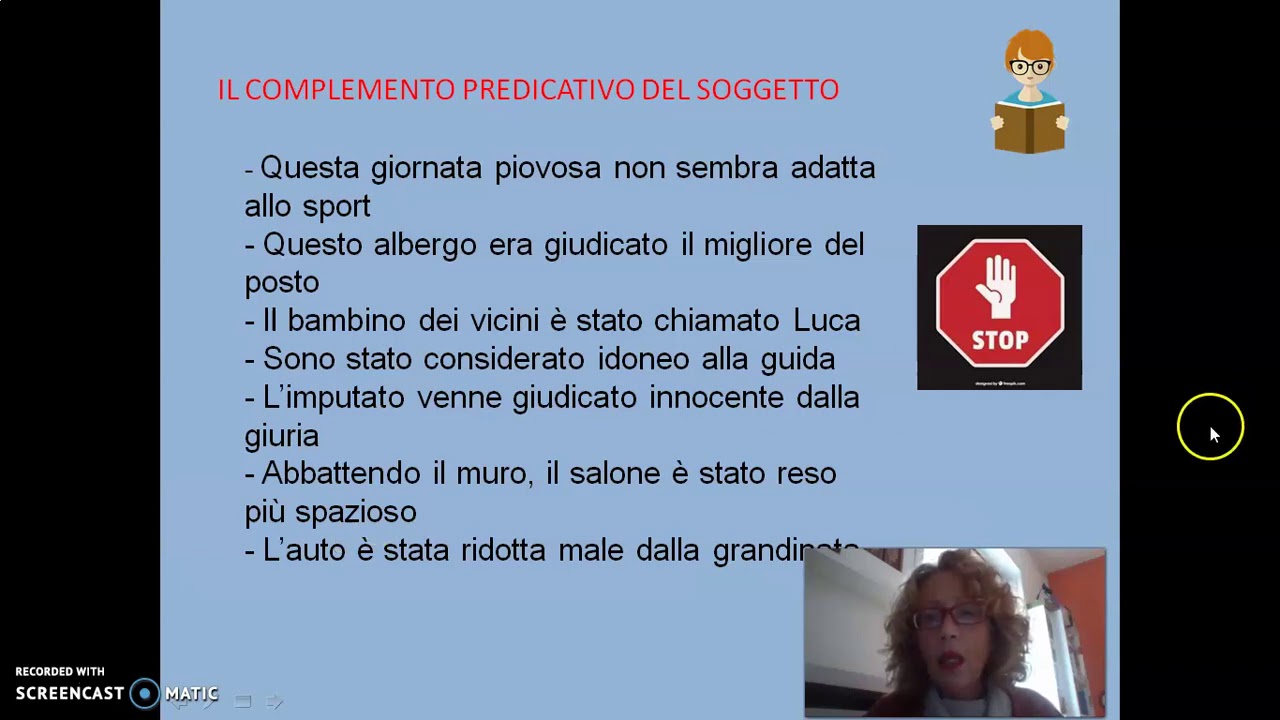 COMPLEMENTI PREDICATIVI DEL SOGGETTO E DELL'OGGETTO - YouTube