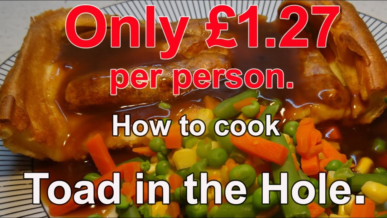 How to cook TOAD in the HOLE. COOKING FOR MEN, (and Students ...