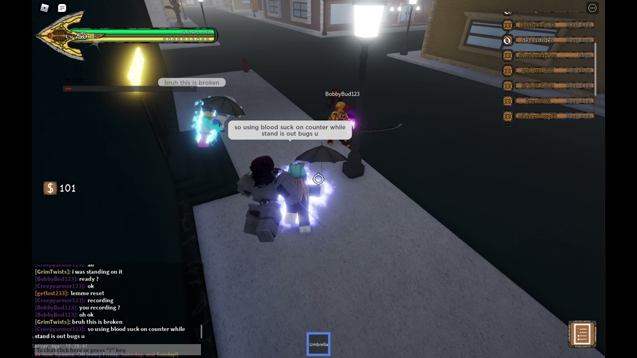 vamp bug (yba) - YouTube