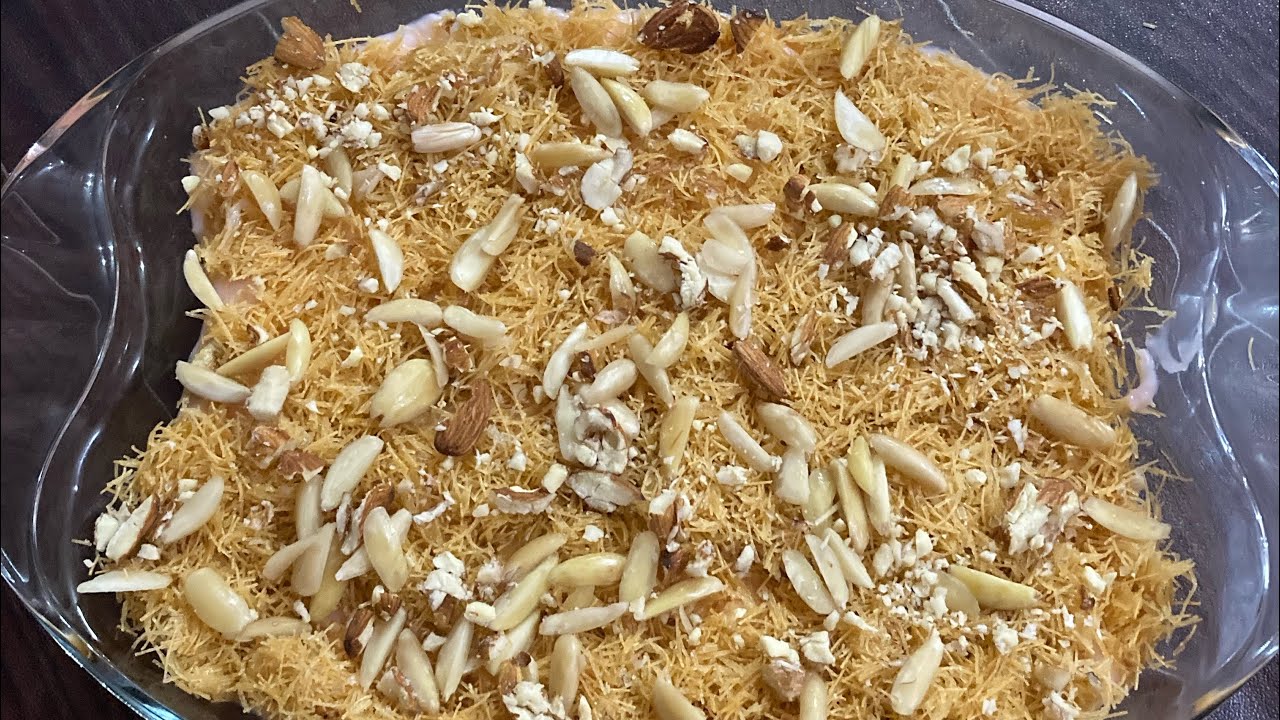 Semai Dessert With Fresh Creamy Milk, Recipe Traditional Dessert - YouTube