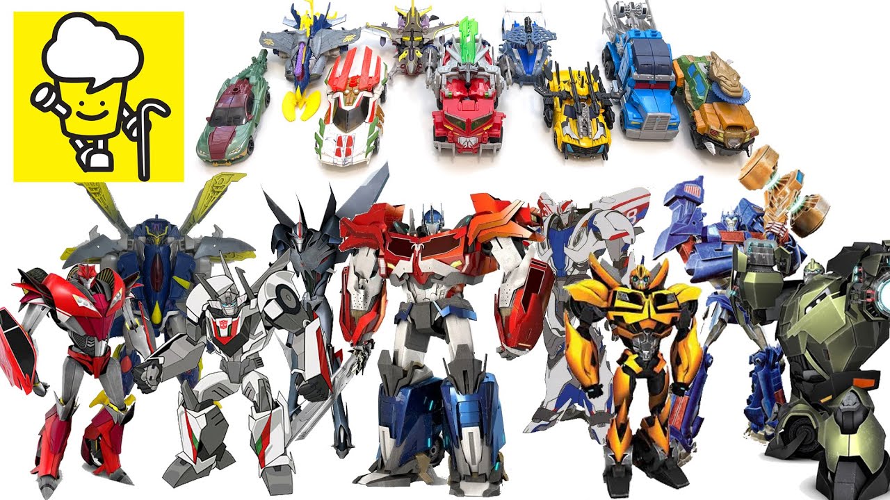 Transformers Prime TFP Beast Hunter Optimus Prime Bumblebee Starscream ...