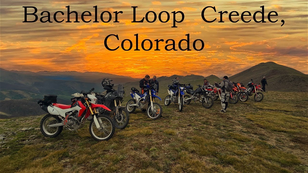 Riding The Bachelor Loop in Creede, Colorado on my Yamaha Tenere 700 ...