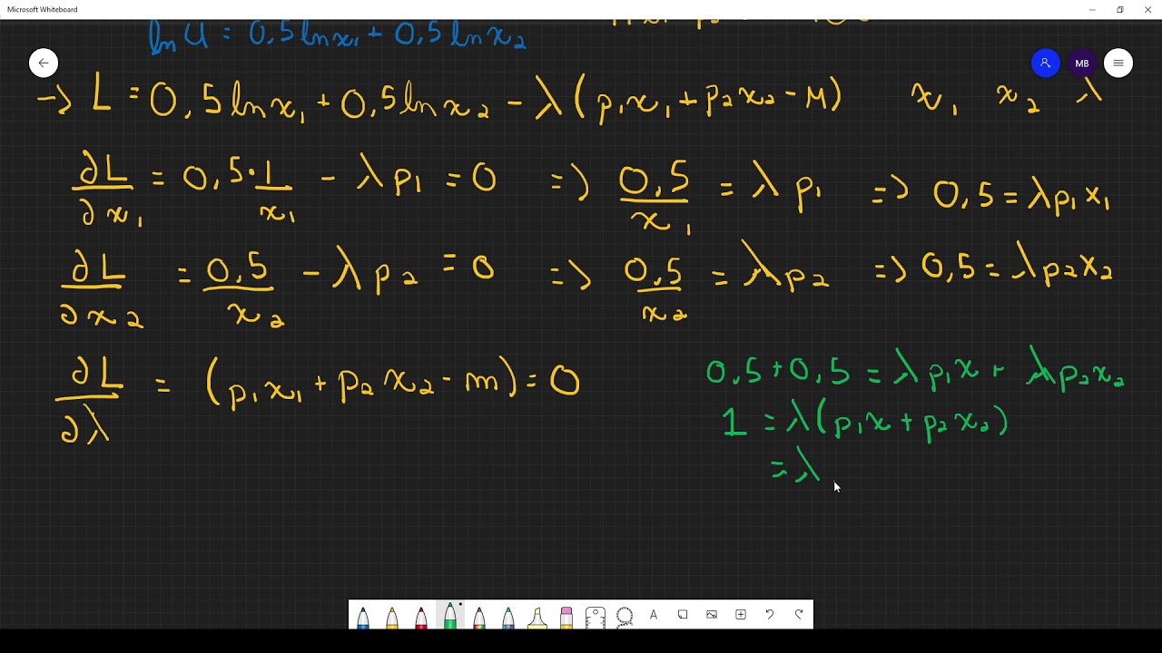 L'optimisation par le multiplicateur de Lagrange - YouTube