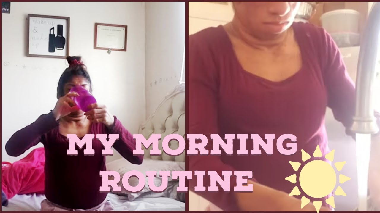 My morning Routine| Hair wash day - YouTube