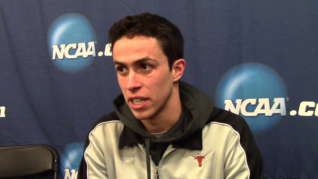 Will Licon, Texas (after 400 IM final) - YouTube