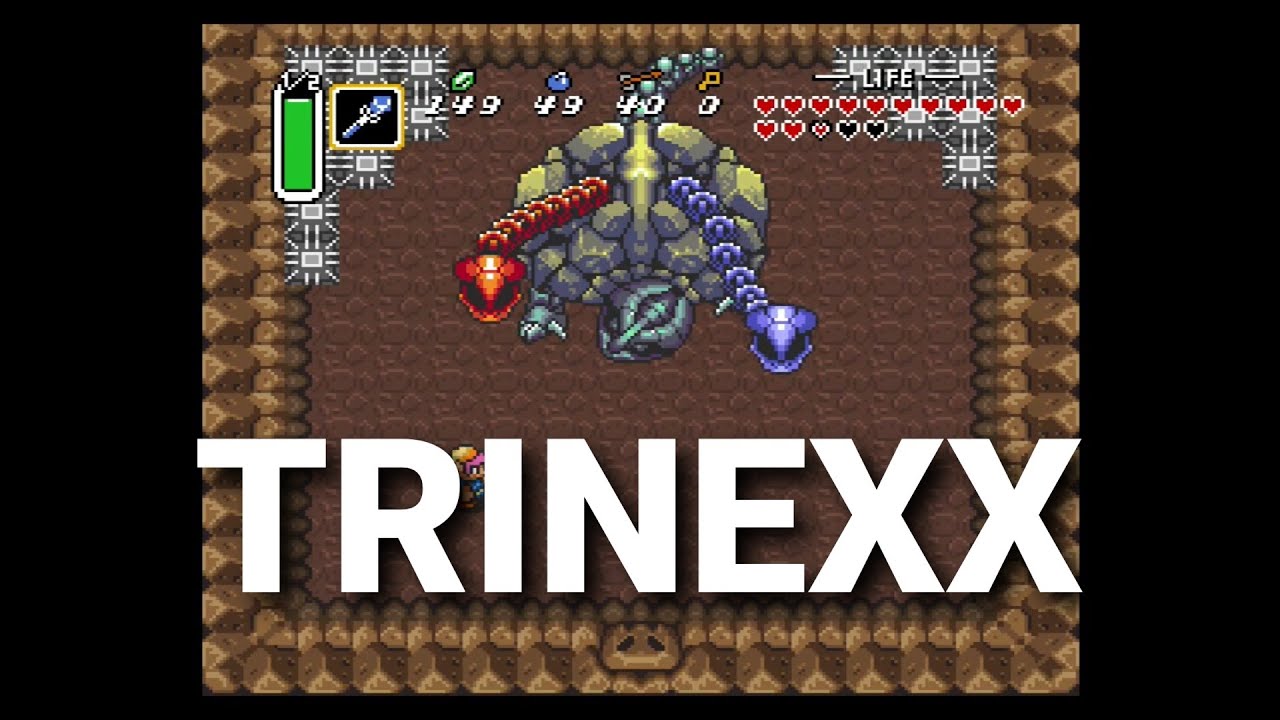 Trinexx - The Legend of Zelda: A Link to the Past Boss Battle - YouTube