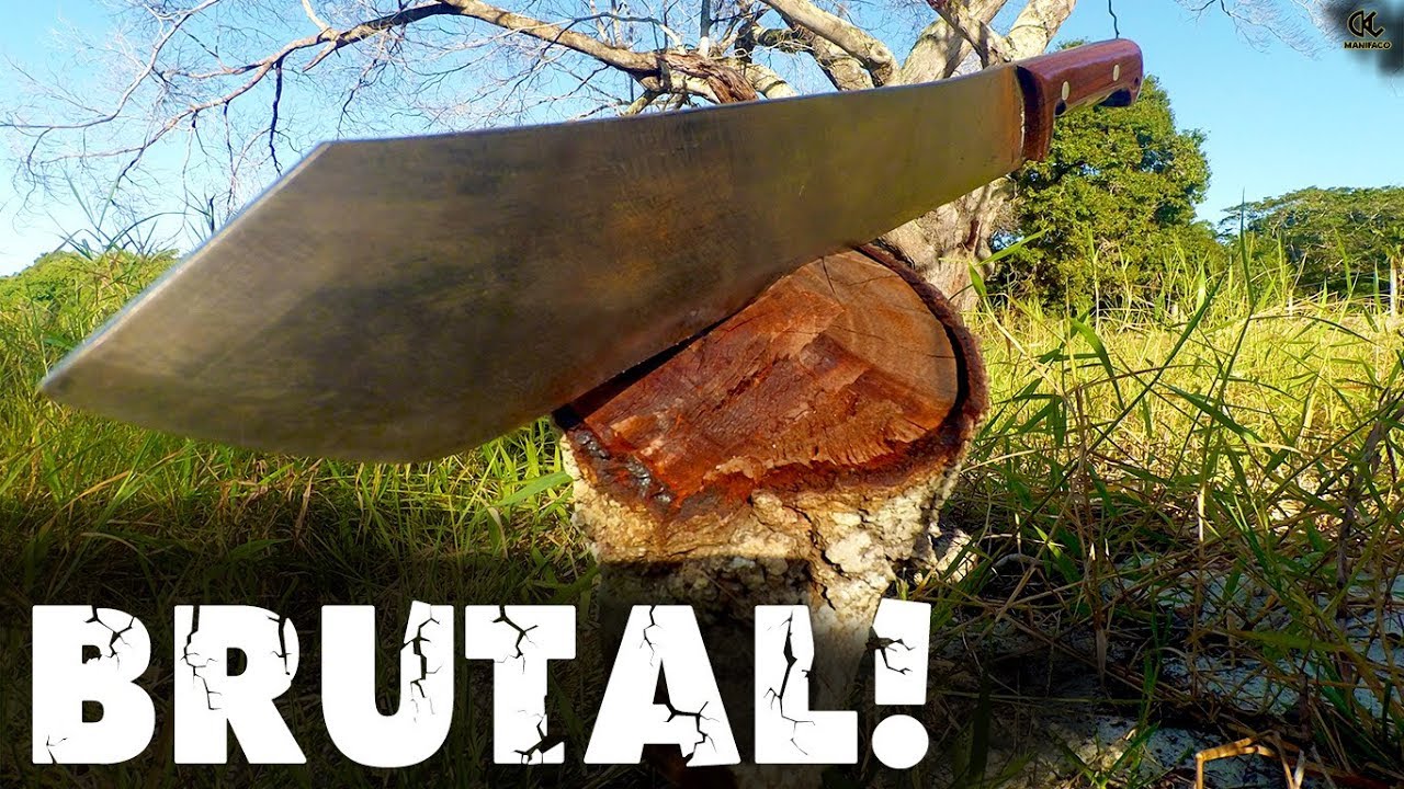 TESTE EXTREMO' FACÃO ARTESANAL GIGANTE | BE ep 16 - YouTube