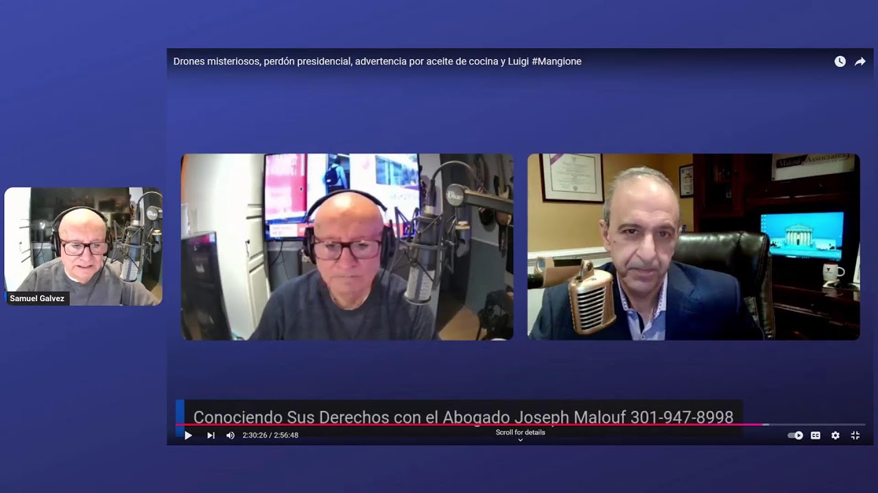 Conociendo sus Derechos con el abogado Joseph Malouf - YouTube
