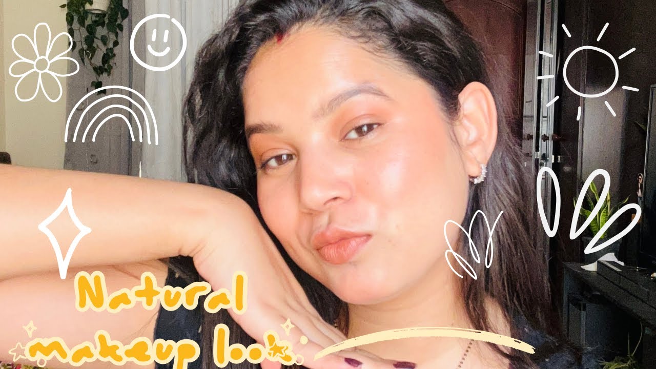 Natural Makeup Tutorial || Dewy & Fresh Lightweight Makeup || Quick And ...