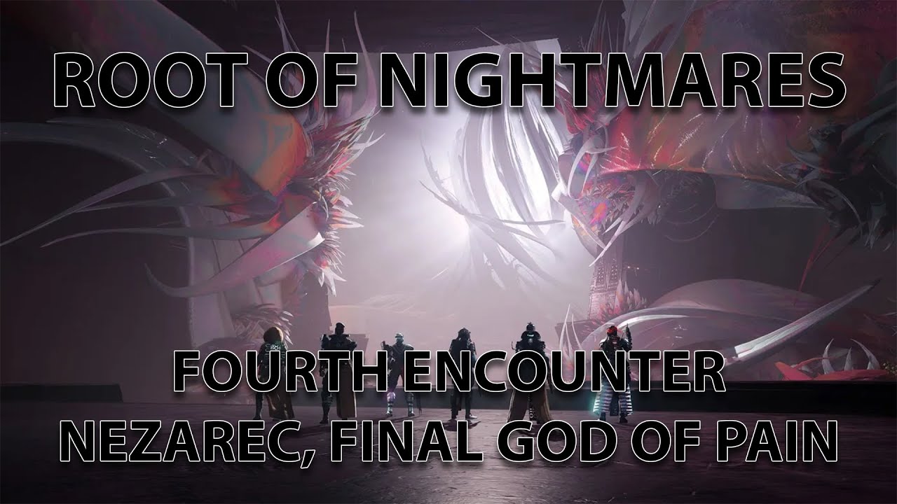 DESTINY 2 - ROOT OF NIGHTMARES RAID - NEZAREC, FINAL GOD OF PAIN (DAY 1 ...