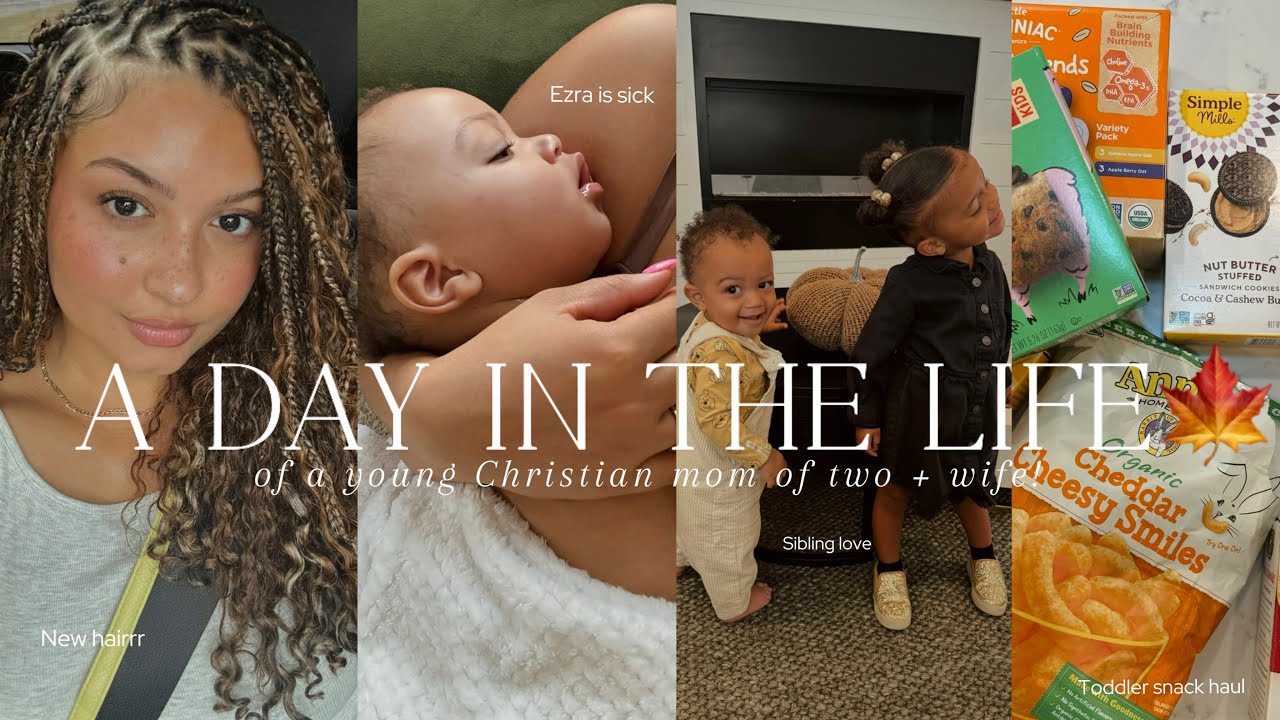 A DAY IN THE LIFE OF A YOUNG CHRISTIAN MOM| the babies are sick ...