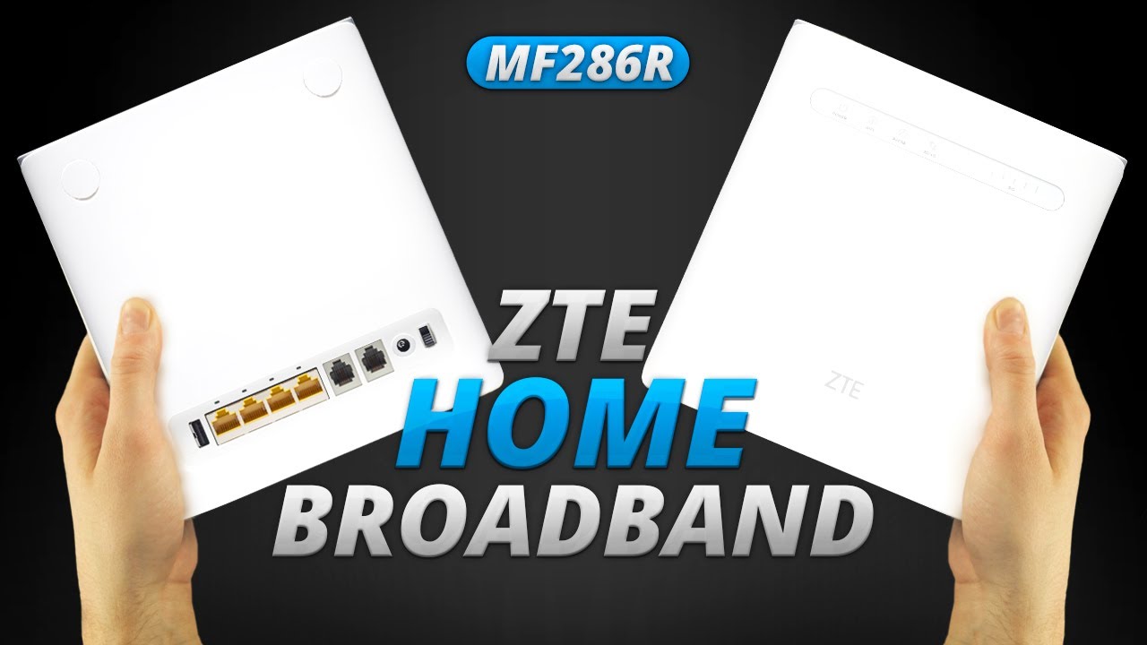 ZTE MF286R Unboxing & First Impressions | BETTER than Huawei B535 ...