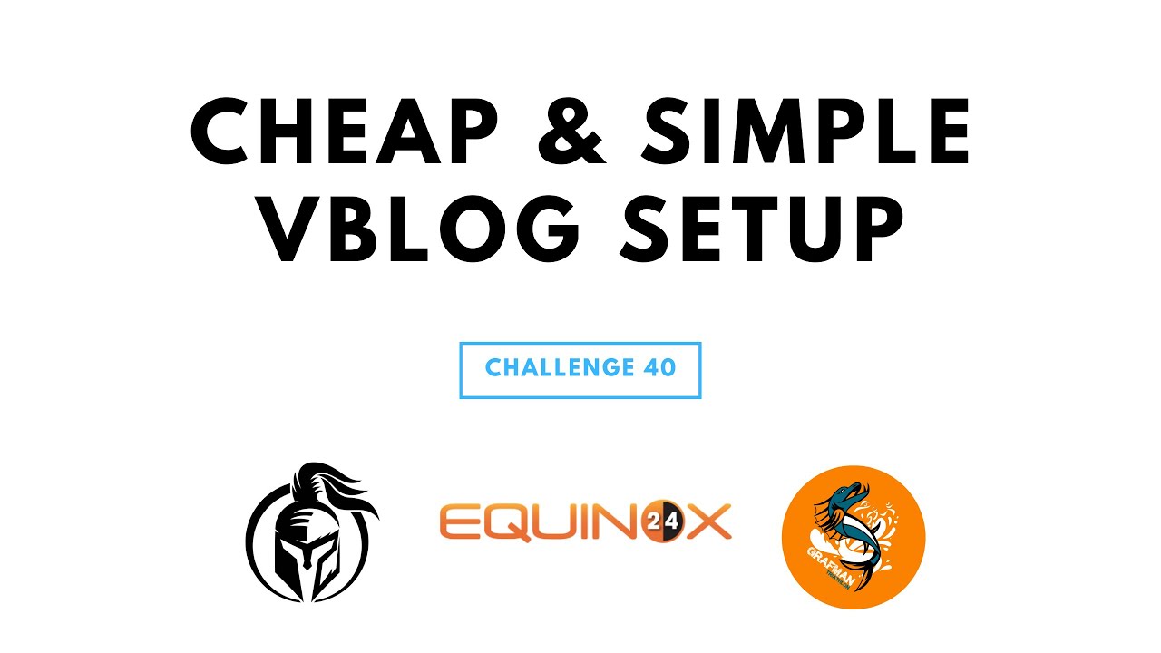 My CHEAP & SIMPLE Blogging Setup #vloggingsetup - YouTube