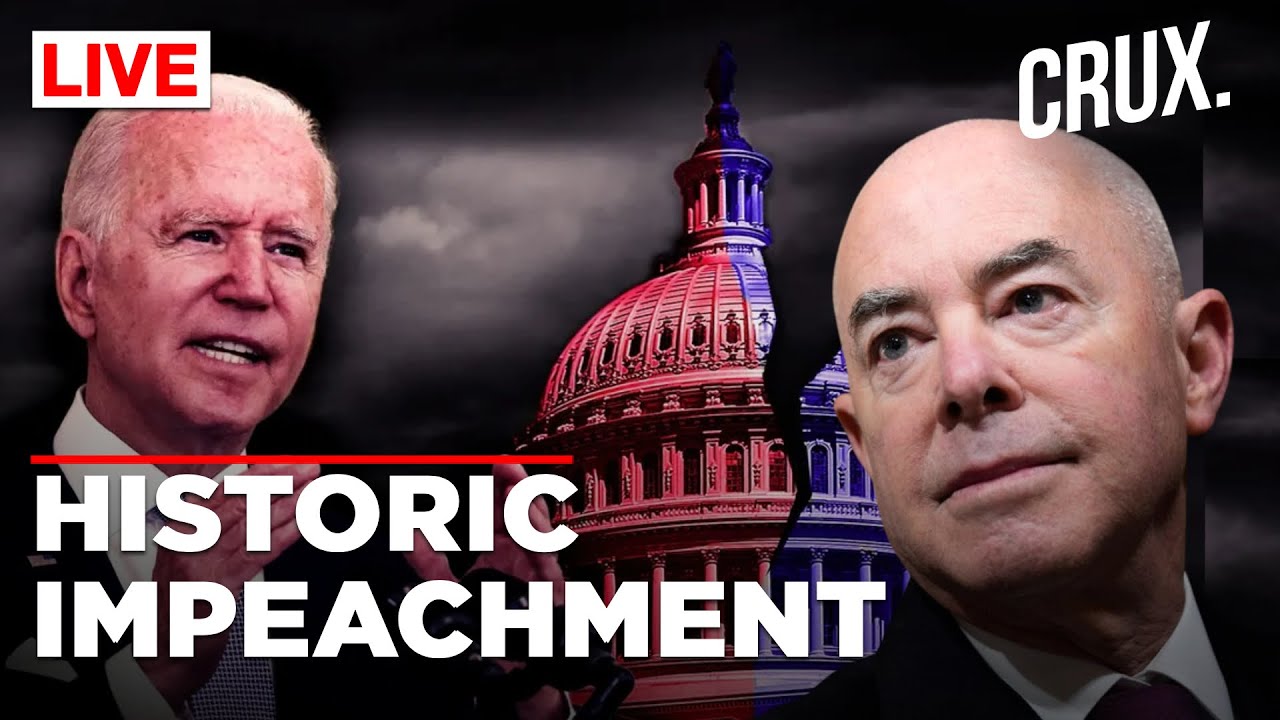Bidens Homeland Security Chief Alejandro Mayorkas Impeached In Gop Led