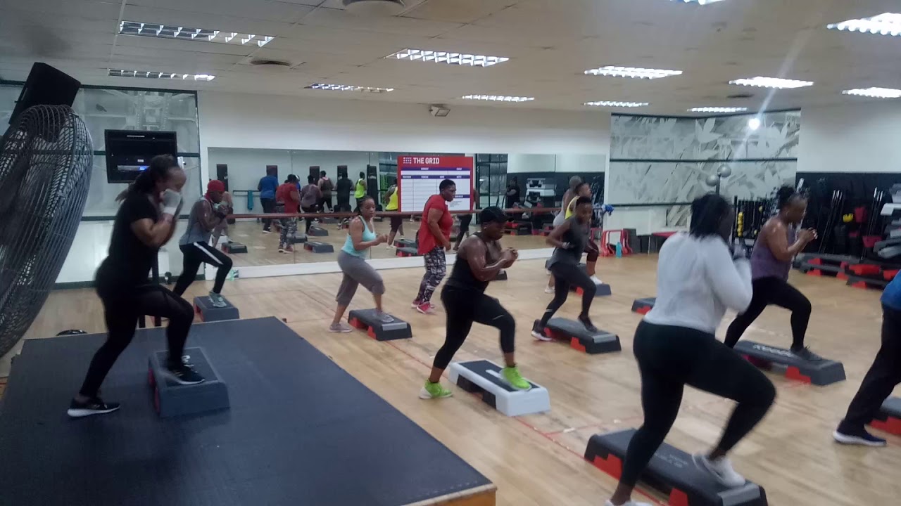 Step boxing - YouTube