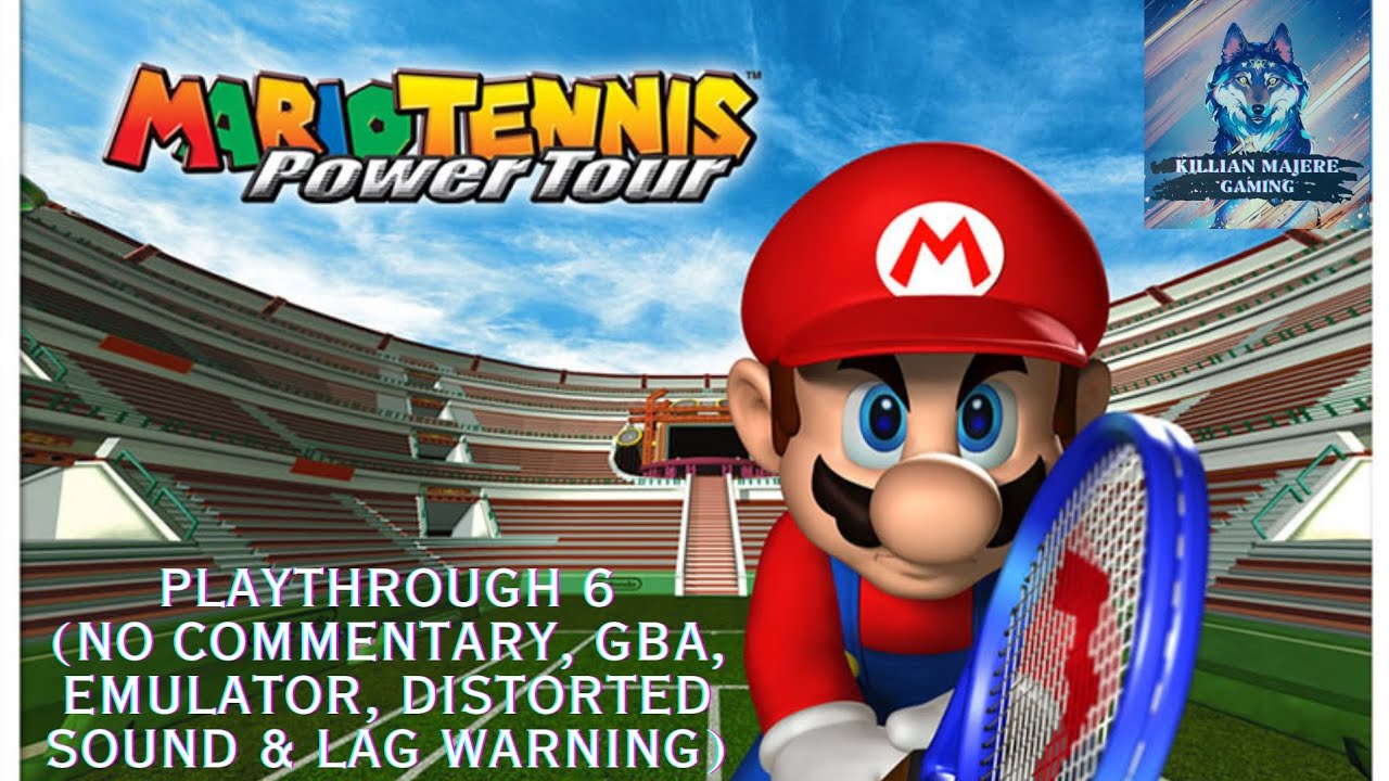 Mario Tennis Power Tour 6 (No Commentary, GBA, Emulator, Distorted ...