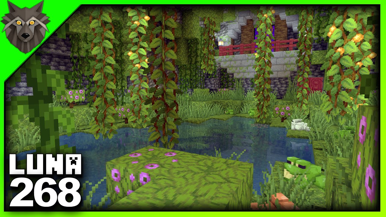 MINECRAFT Survival 268 |For the FROGS! | Getting All Types Of Frogs ...