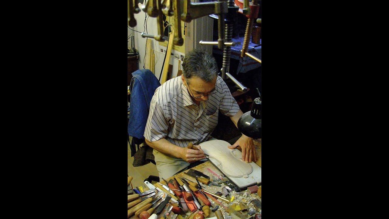 Jovan Popovic - Violin maker at Art Workshop SCROLL - YouTube