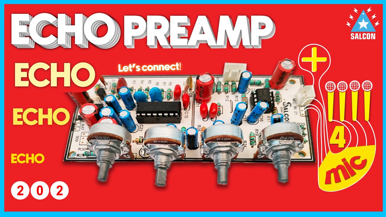 ECHO MIC PREAMP (4 Channel) (202) / Let's Connect! - YouTube