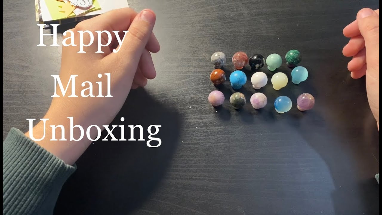 Happy Mail Unboxing - YouTube