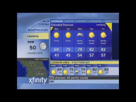 Weatherscan | The Weather Channel | 11/20/2016 to 11/21/2016 23:39 EST ...