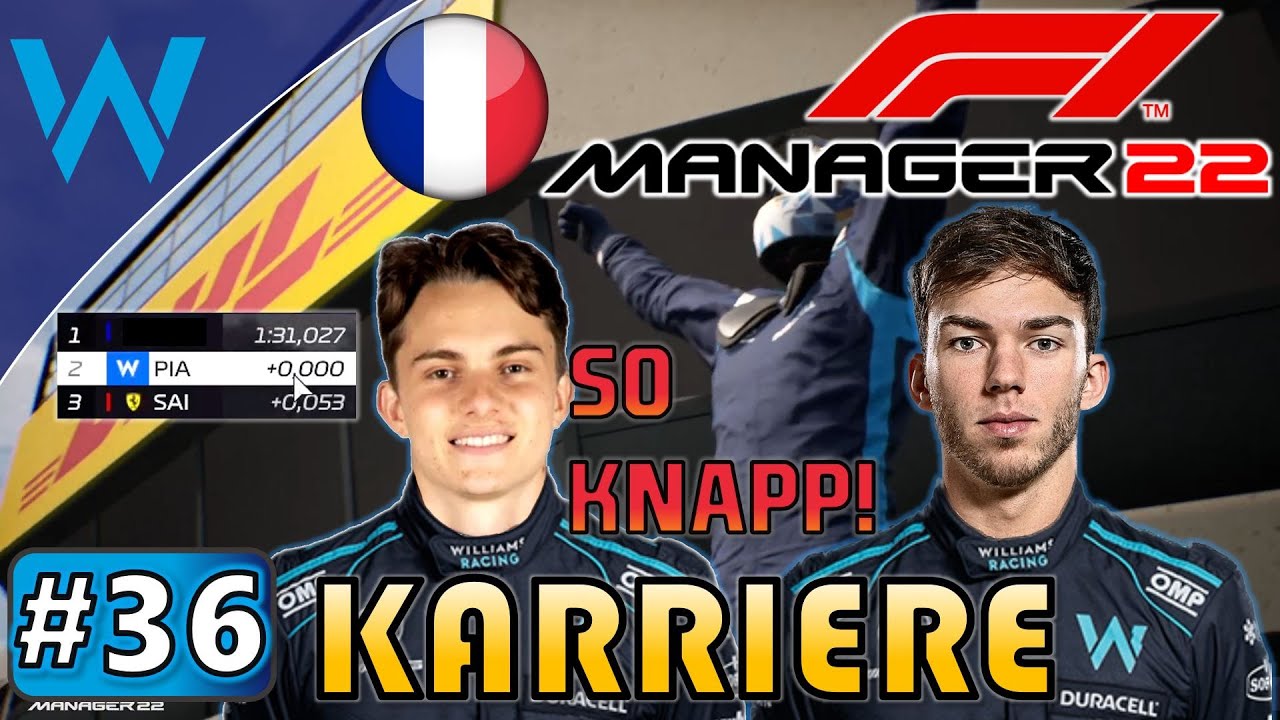 Genau gleich schnell & Heftiges DUELL um den Sieg! | F1 Manager 22 ...