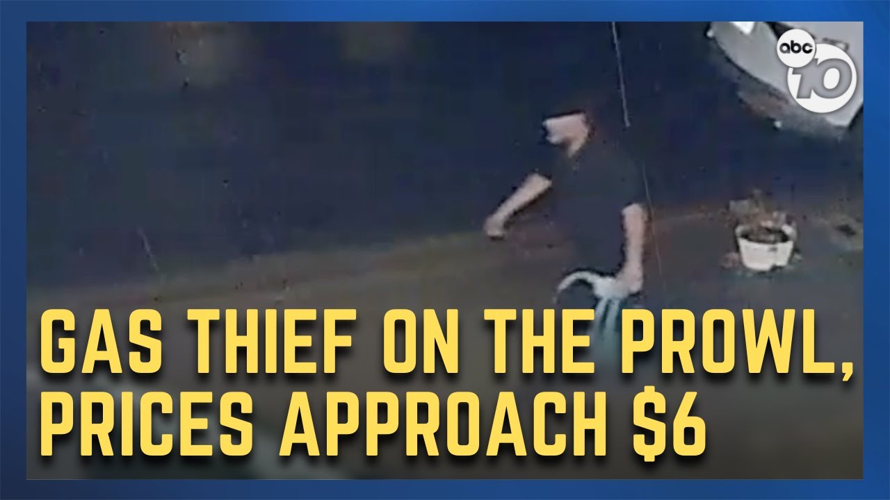 Caught on video: Gas thief targets Clairemont neighborhoods - YouTube
