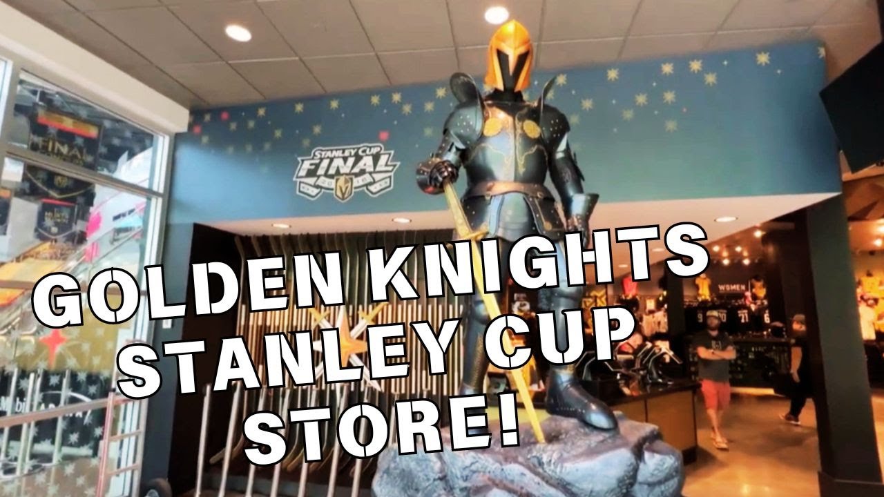 Vegas Golden Knights Celebration Store at T-Mobile Arena - YouTube