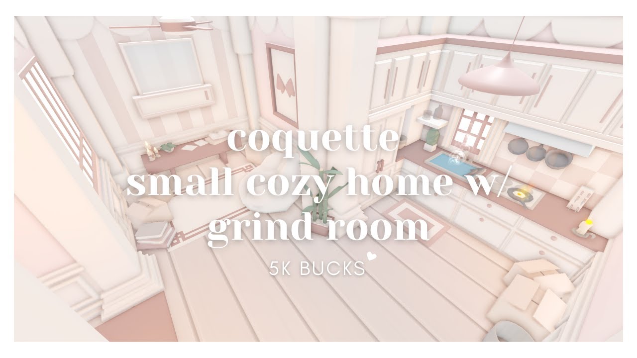 ˚౨ৎ˚｡ 5k bucks coquette small cozy home w/ grind room - Speed Build ...