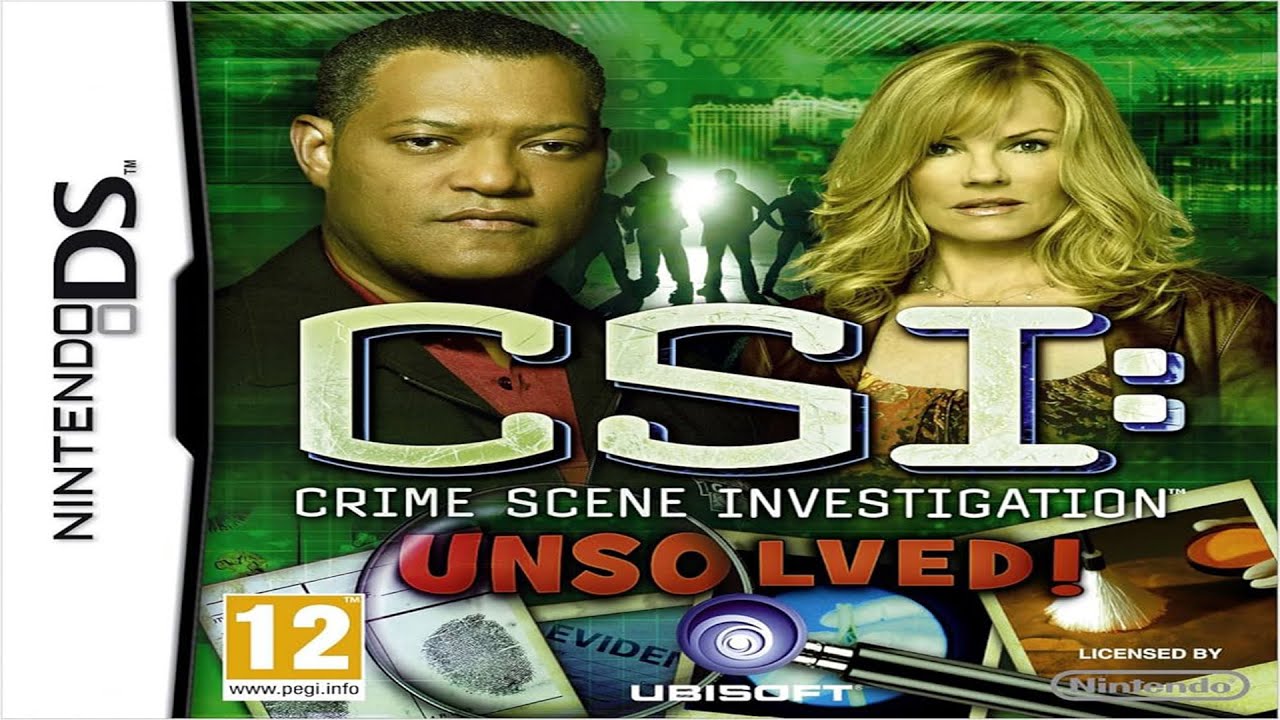 CSI: Crime Scene Investigation: Unsolved! Gameplay DS - YouTube