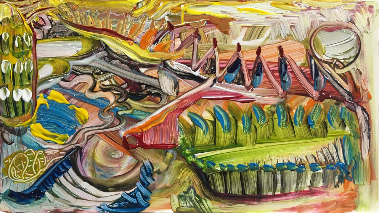 Painting Demonstration Meditation (#4) - Artist Tony Hendrick - In Real ...