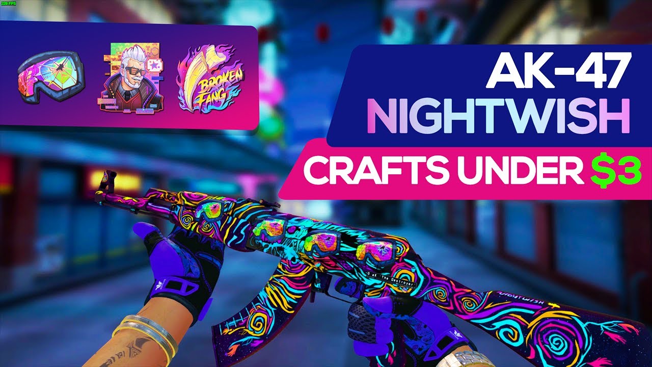 Insane AK-47 Nightwish Sticker Crafts Under $3 #Shorts #CSGO #CSGOClips ...