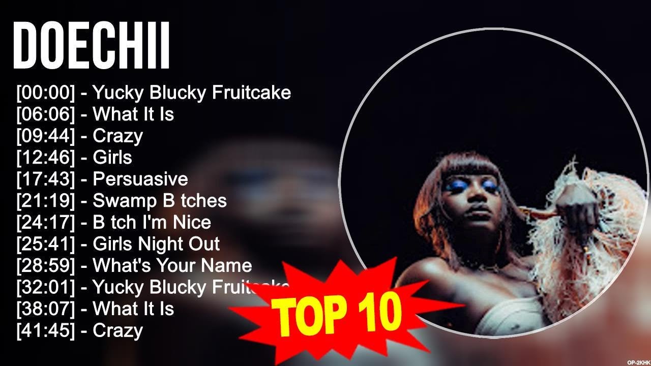 Doechii 2023 MIX ~ Top 10 Best Songs ~ Greatest Hits ~ Full Album - YouTube