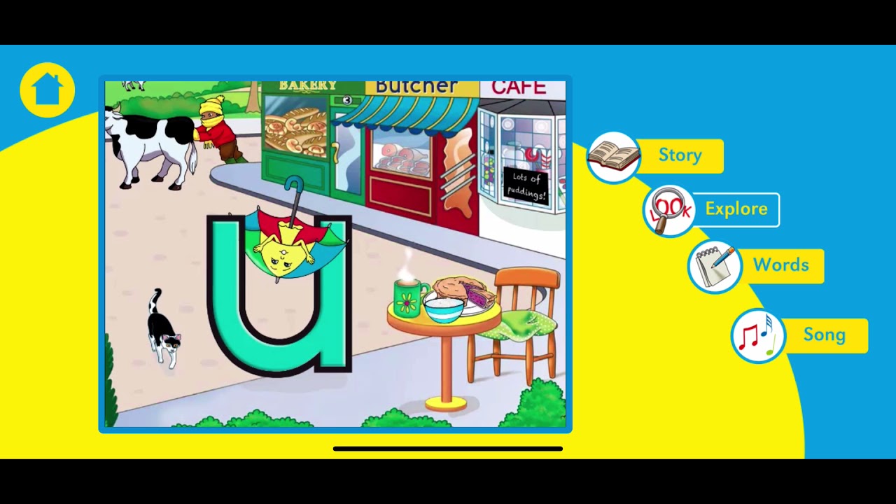 Letterland fix it phonics u full - YouTube