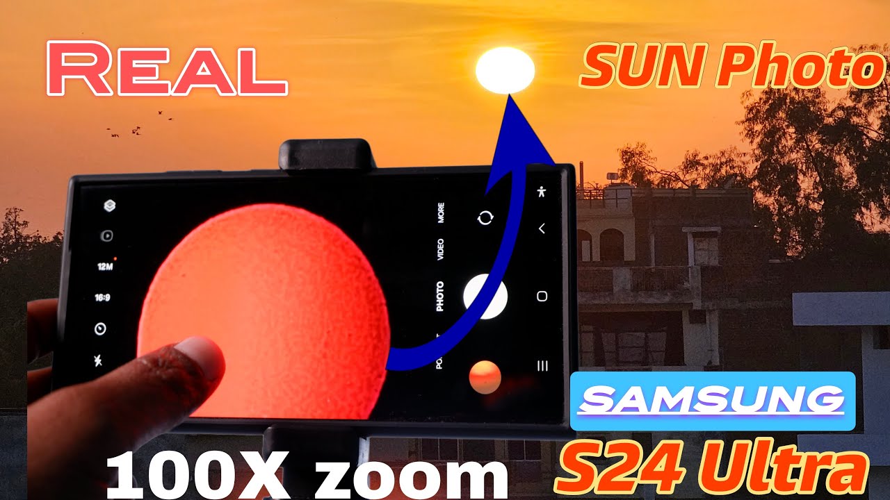 Samsung Galaxy s24 Ultra 100X zoom/S24 Ultra sun zoom test/S24 Ultra ...